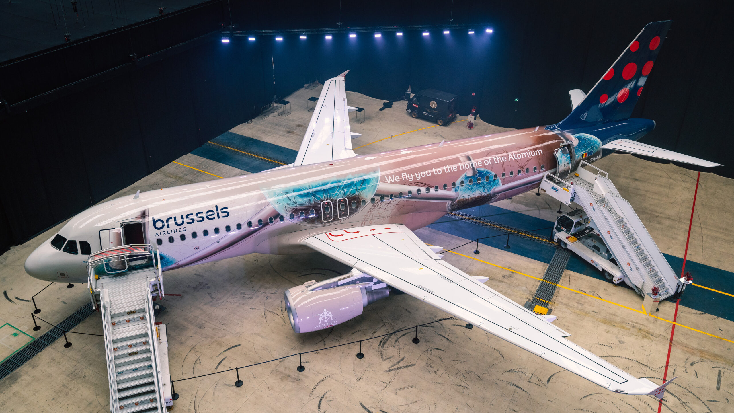 Brussels Airlines unveils its new 'Atomium plane' - newmobility.news