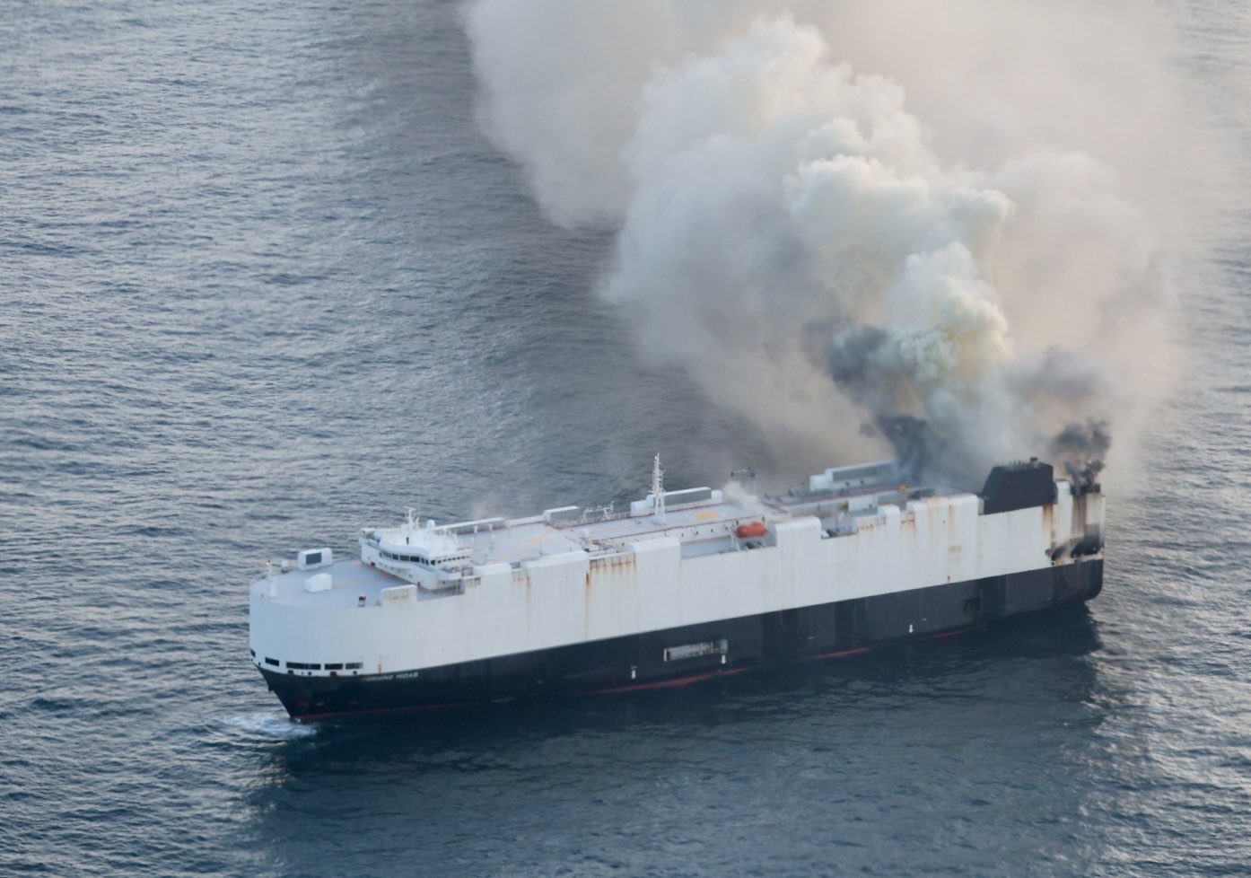 Another car carrier fire raises alarm over EV safety at sea ...