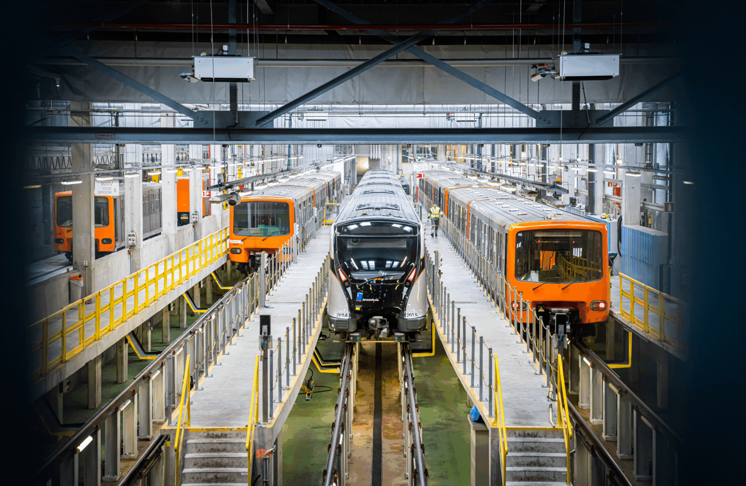 MIVB/STIB pinpoints noise pollution caused by M7 metro trains ...