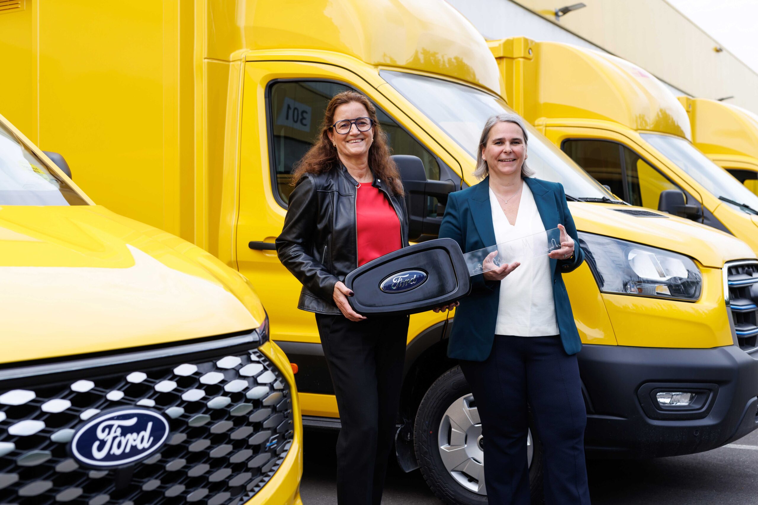 DHL expands its German fleet with 2,400 Ford e-vans - newmobility.news