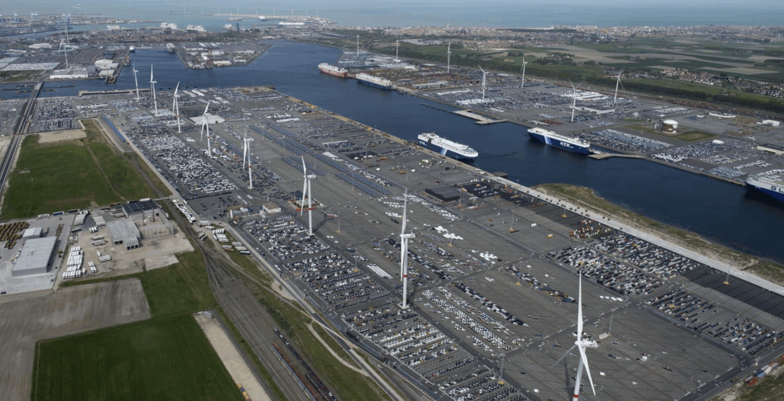 ICO Zeebrugge breaks ground on EU's first 13-storey automated car ...