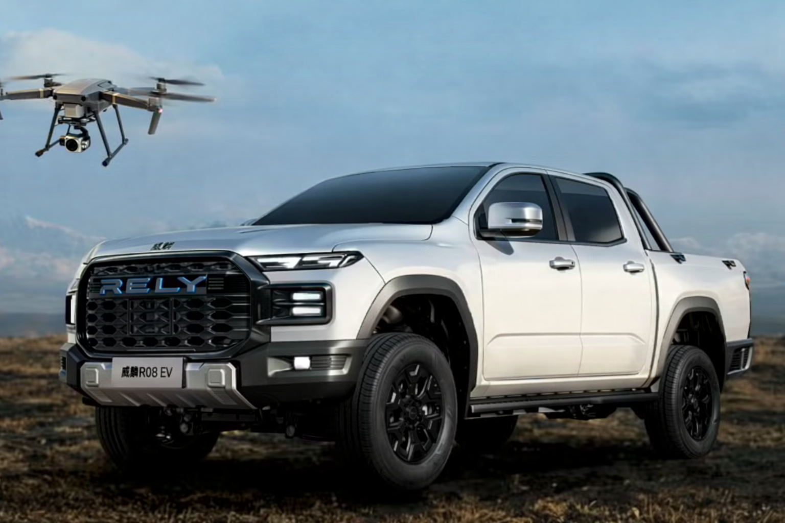 A new challenger in Hilux pickup territory: Chery’s Rely R08 EV ...