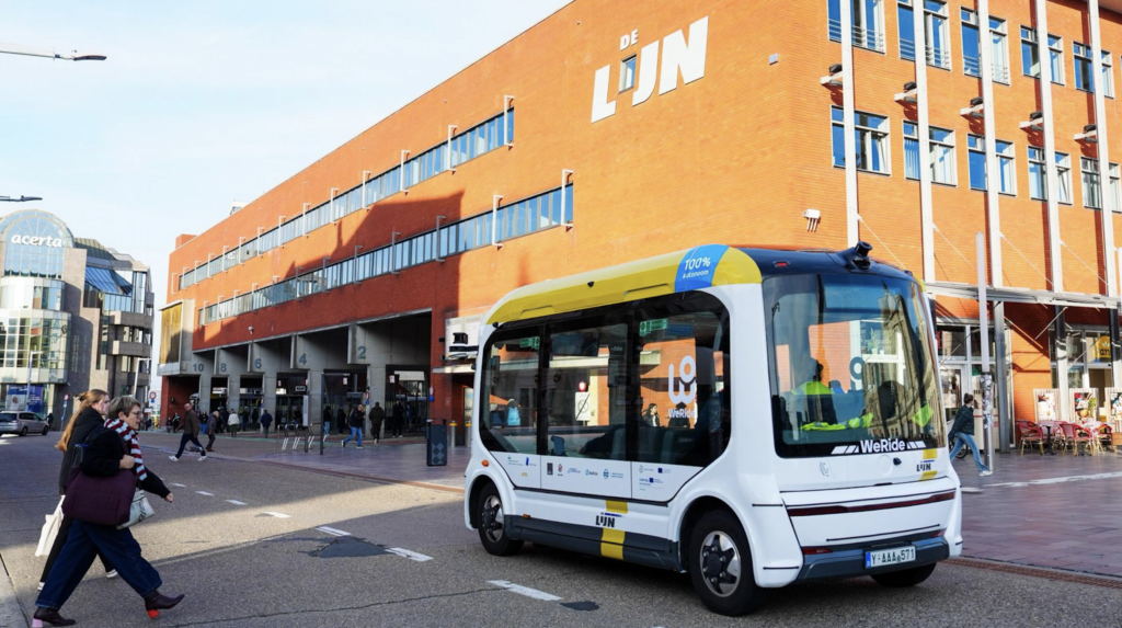 Europe’s first: De Lijn puts autonomous shuttle on regular city route ...